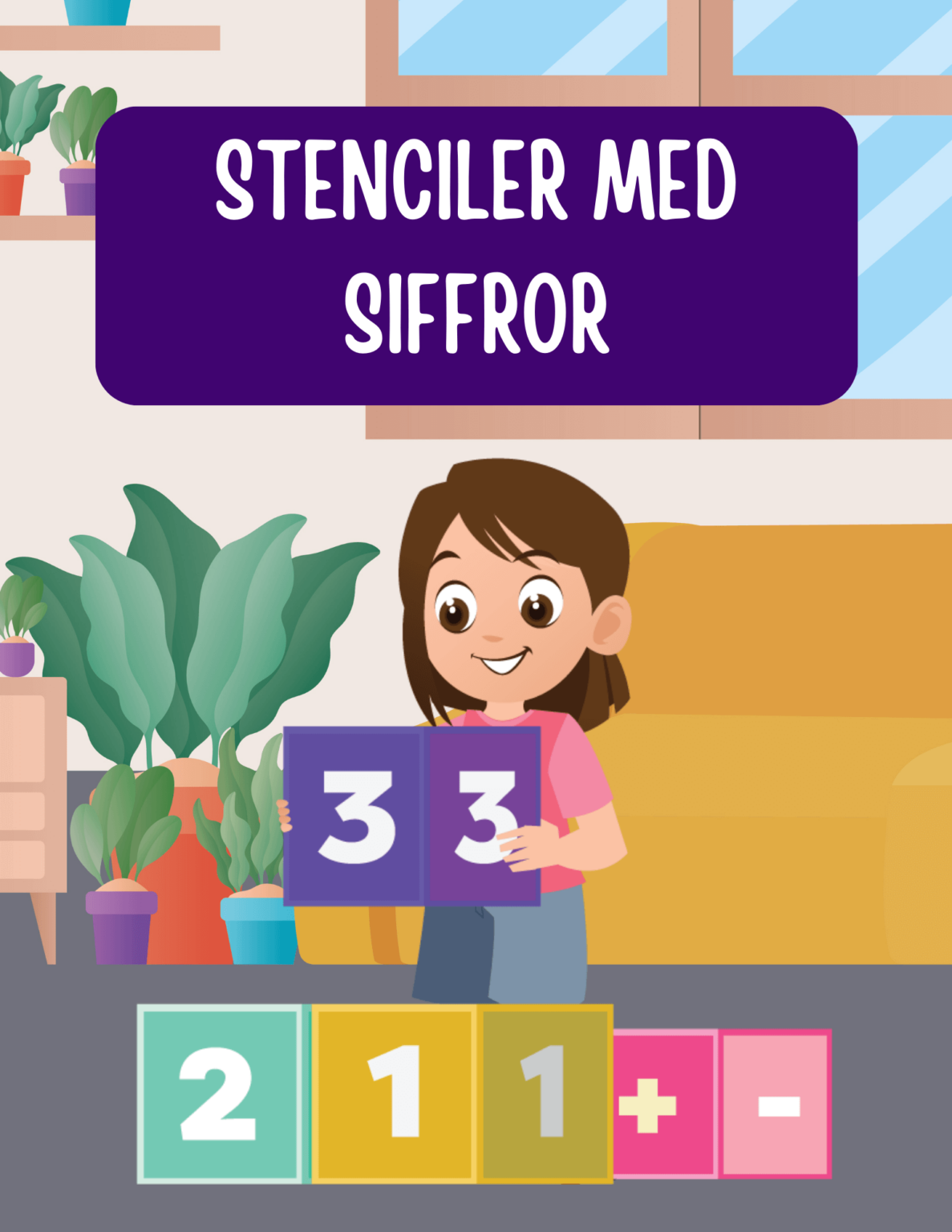 Matteblad för förskoleklass