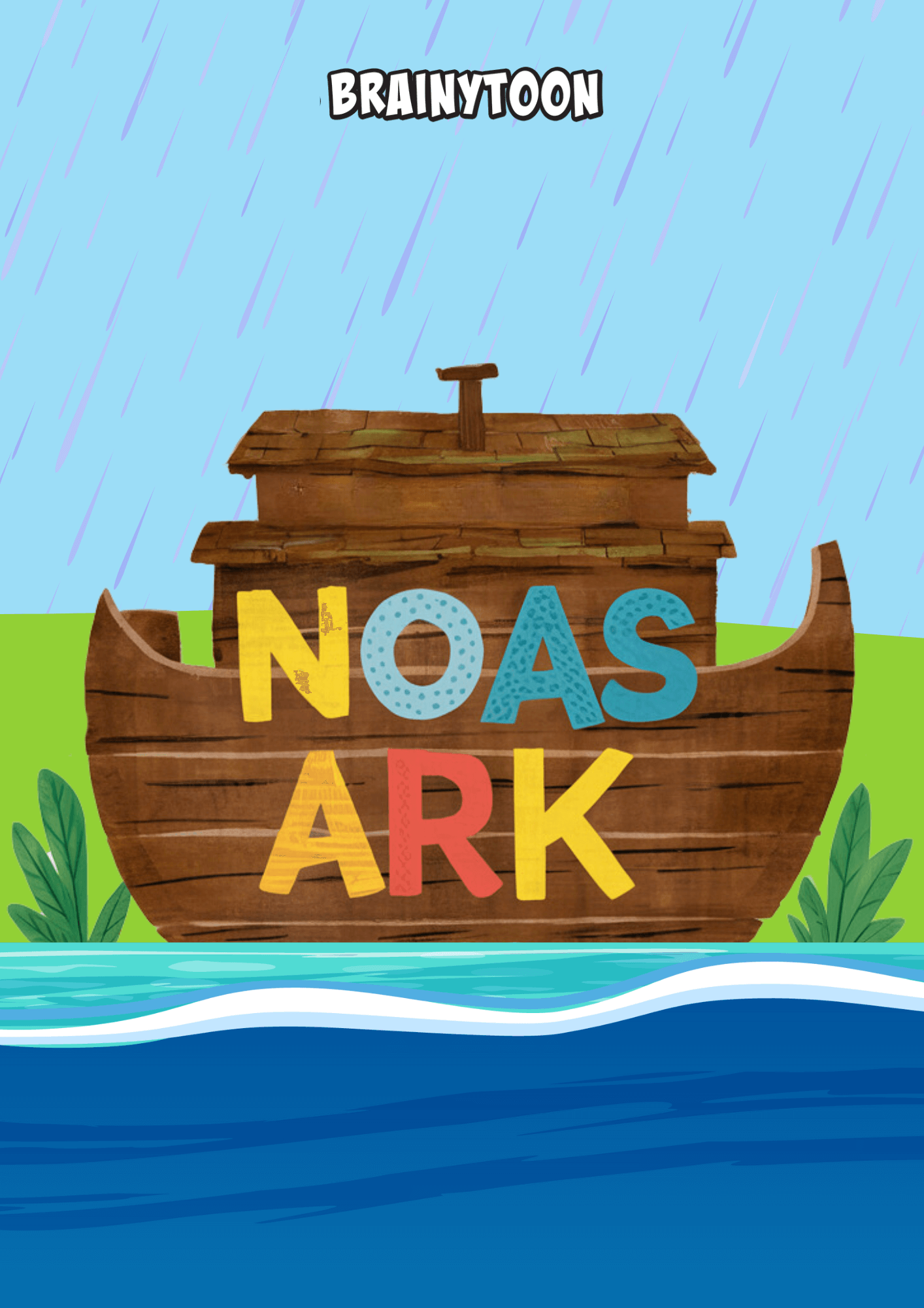 Noas Ark berättelse för barn