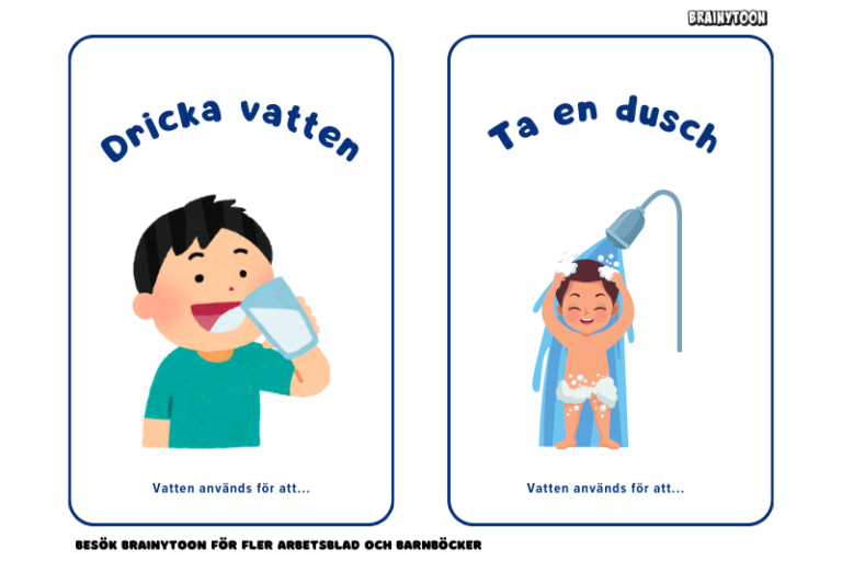 Tema vatten i förskolan