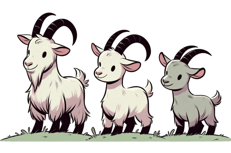 The Three Billy Goats Gruff Book for Kids