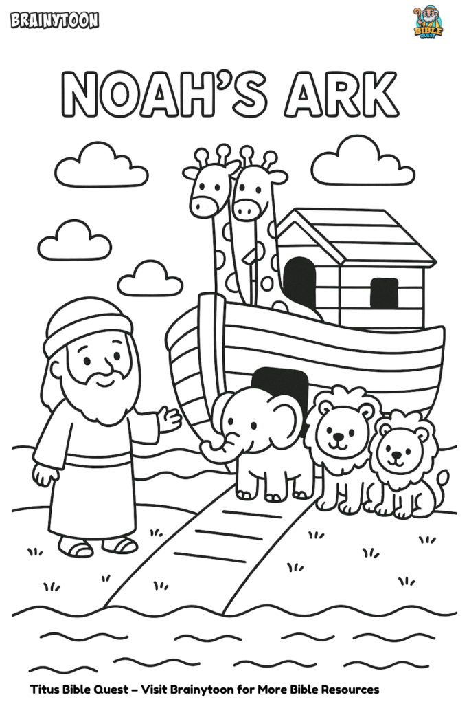 Noah’s Ark Activities for Preschoolers