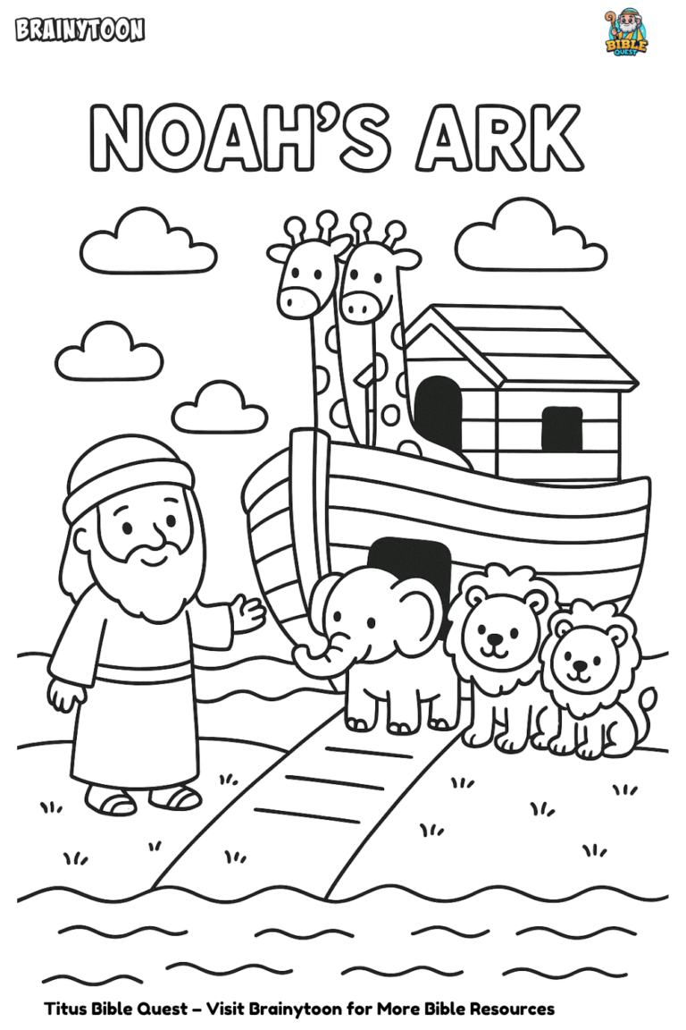 Noah’s Ark Activities for Preschoolers