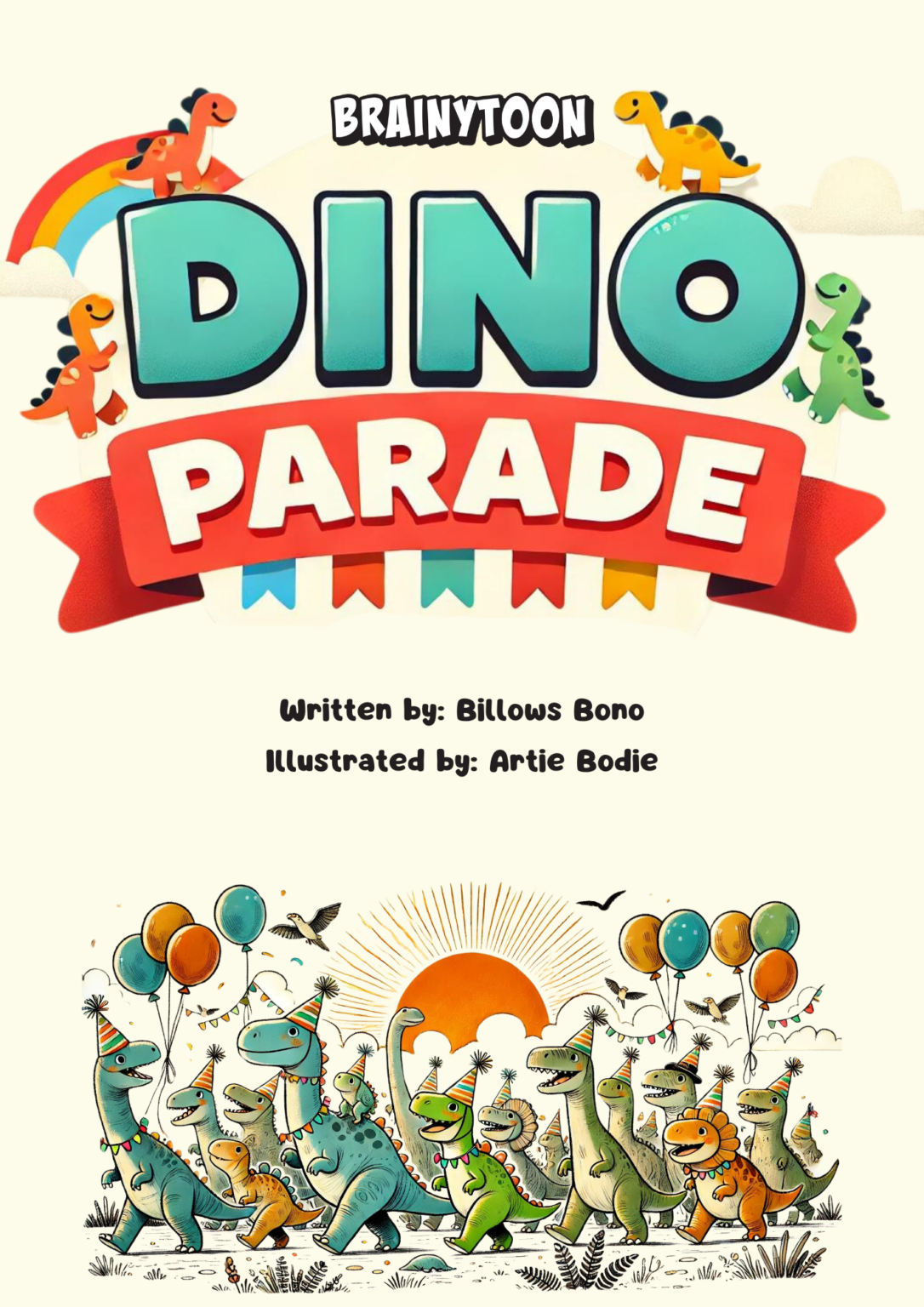 Dino Parade - Books about dinosaurs for kindergarteners