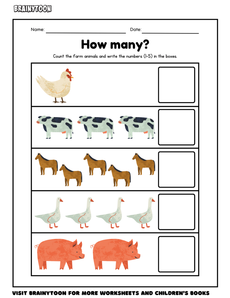 Easy math riddles for kindergarten