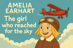 Amelia Earhart Children's Biography Book for Preschoolers