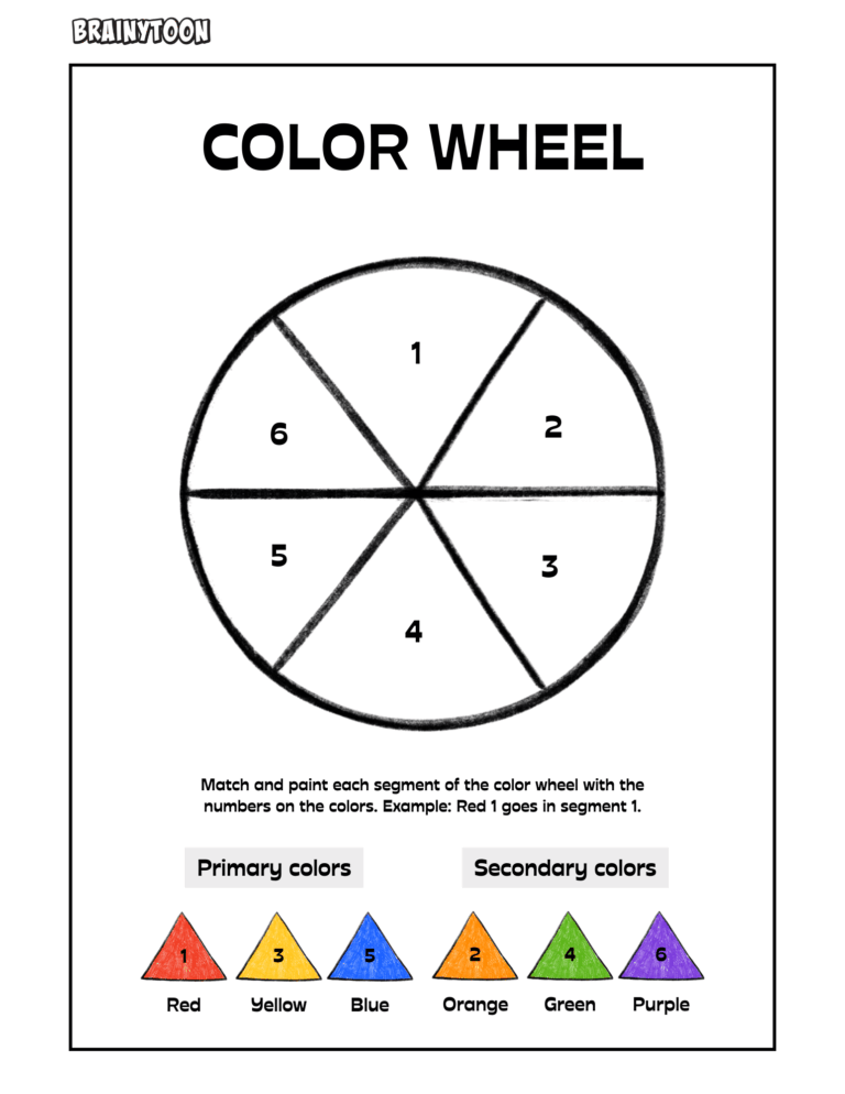 Primary and Secondary Colors for Preschool and Kindergarten