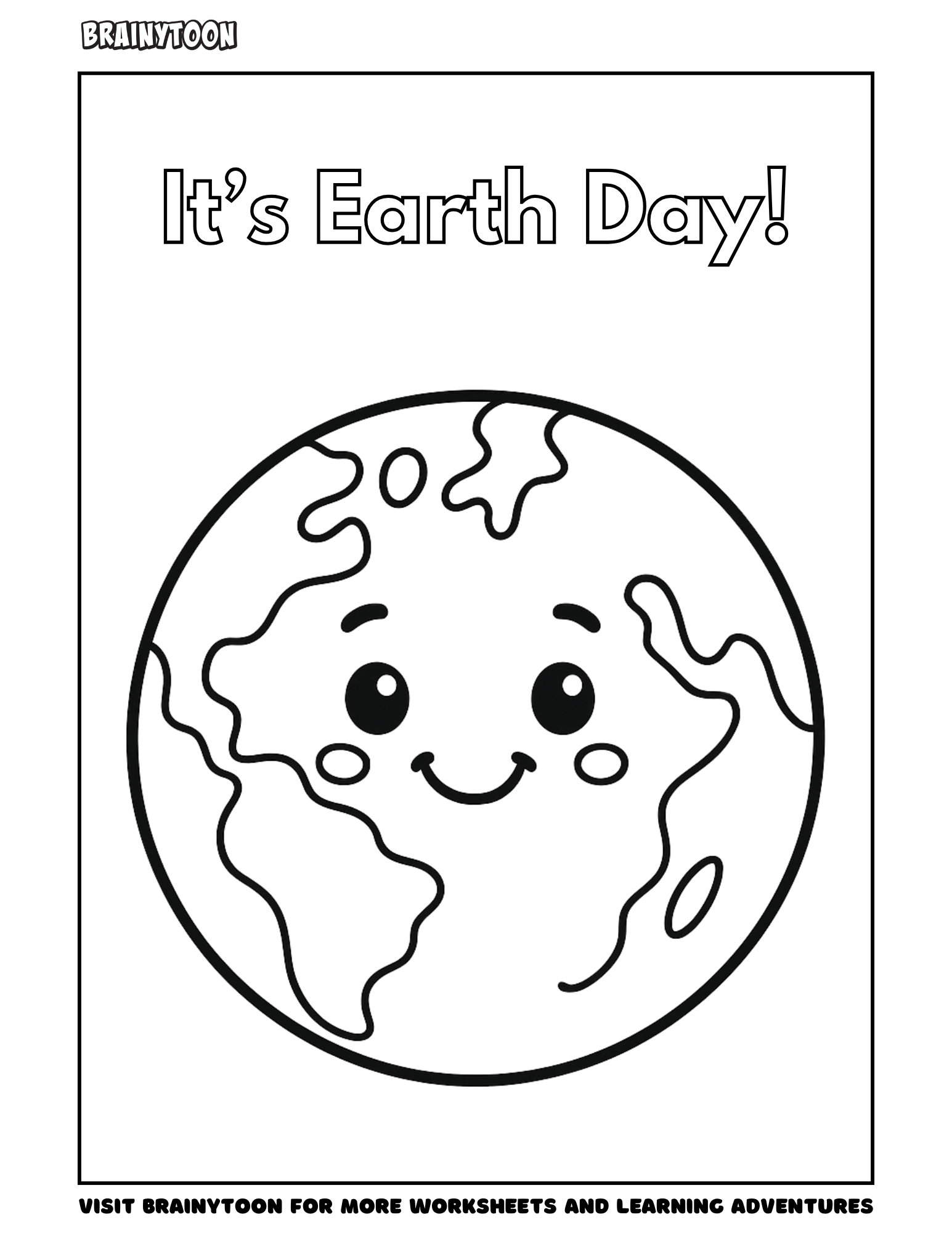 Earth Day Preschool Activities and Worksheets