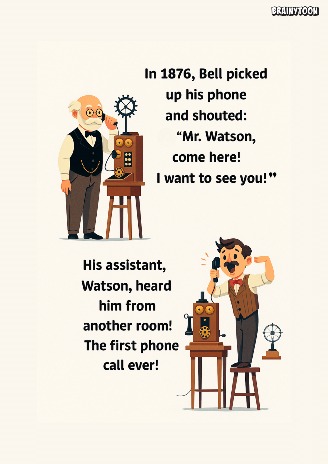 The history of the telephone for kids