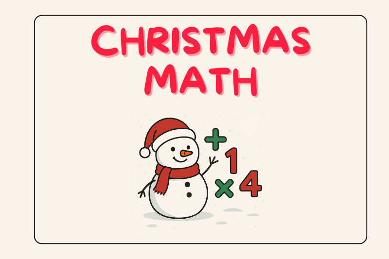 Christmas Math: Activities and Ideas for Kindergarten